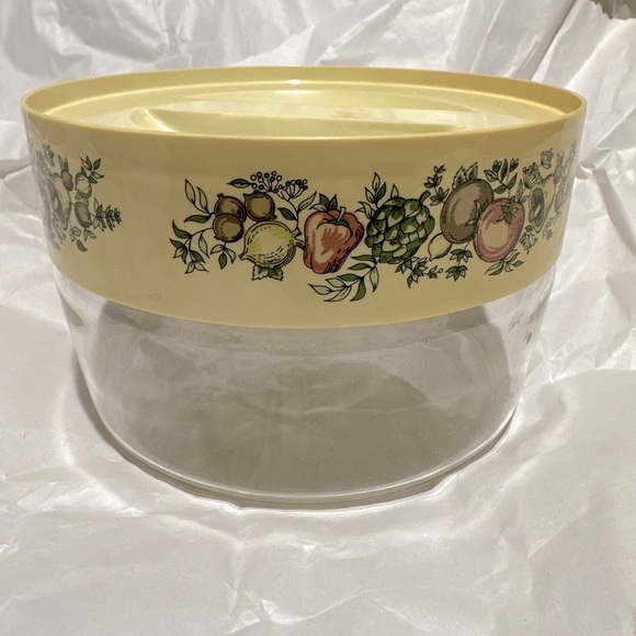 Pyrex | Kitchen | Pyrex Spice Of Life See N Store Glass Canisters 6 ...